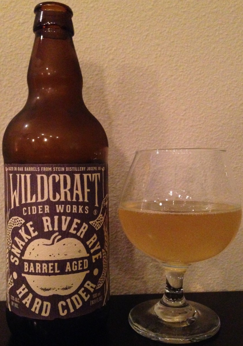 WildCraft Snake River Rye Barrel Aged Hard Cider | Cider Says