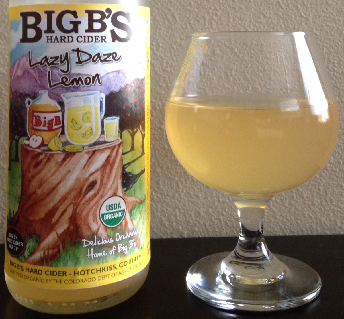 Big B’s Lazy Daze Lemon Hard Cider | Cider Says