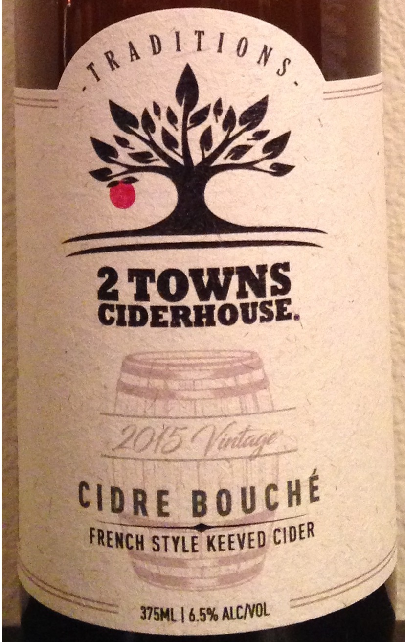 2 Towns Traditions Cidre Bouche – 2015 Vintage | Cider Says