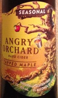 Angry Orchard Tapped Maple | Cider Says