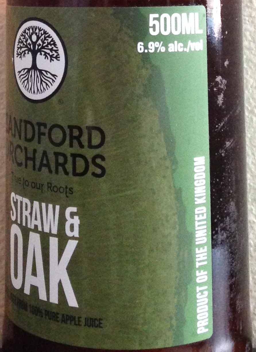 Sandford Orchard Straw & Oak | Cider Says