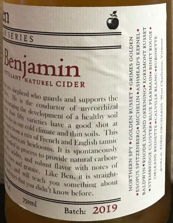 Eden Benjamin | Cider Says